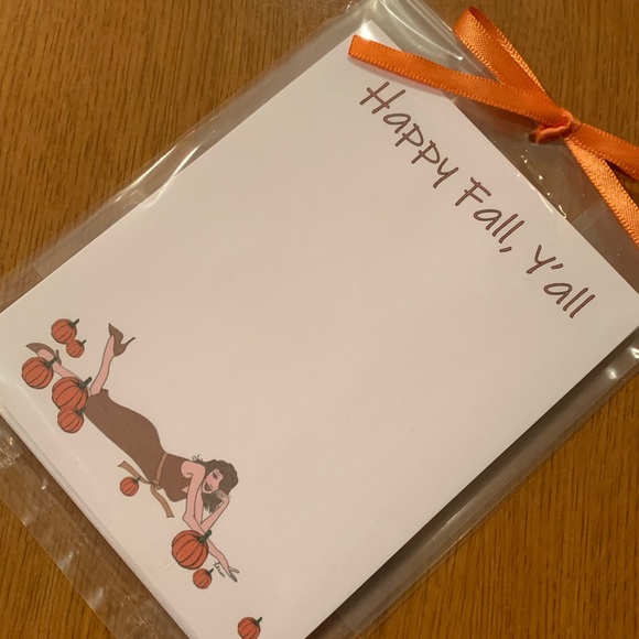 Hand Crafted | Office | Happy Fall Yall Handmade Note Cards My Art ...